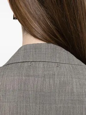 GOLDEN GOOSE Wool Single-breasted Jacket - Multicolor