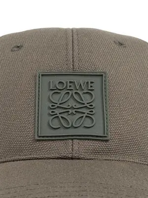 Loewe Logo Cotton Baseball Cap - Multicolor