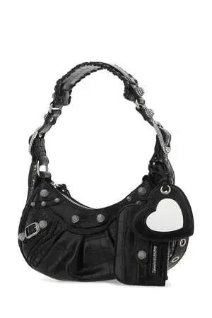 Balenciaga Le Cagole Xs Shoulder Bag - Black