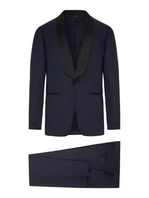 TOM FORD O`connor Wool And Silk Twill Evening Dress
