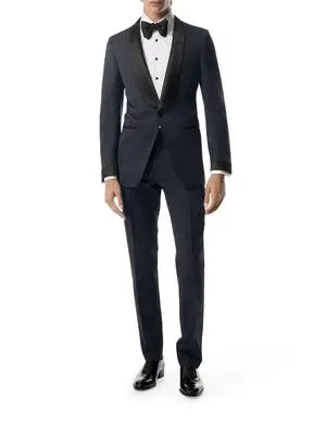 TOM FORD O`connor Wool And Silk Twill Evening Dress