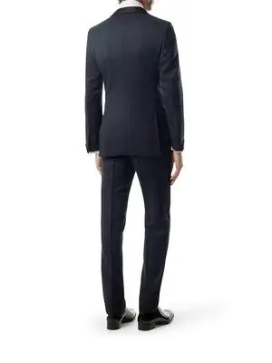 TOM FORD O`connor Wool And Silk Twill Evening Dress