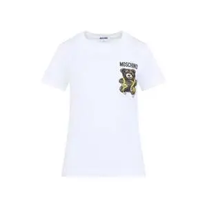 Moschino Mini Teddy Tee - White