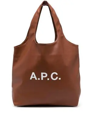 A.p.c. Ninon Tote Bag - Brown