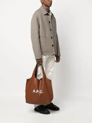 A.p.c. Ninon Tote Bag - Brown
