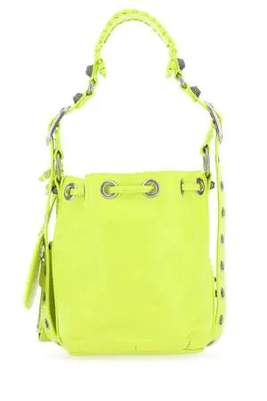 Balenciaga Le Cagole Xs Bucket Bag - Yellow