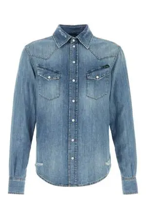 Dolce & Gabbana Denim Shirt - Blue