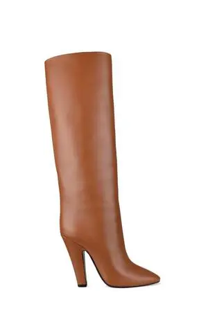 Saint Laurent Tubes 68 Boots - Brown