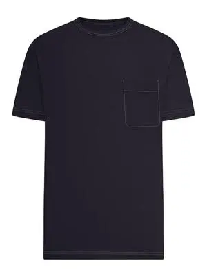 LEMAIRE Lemaire Men Short-Sleeved Boxy T-Shirt In Heavy Jersey Multicolor