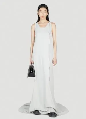 ANN DEMEULEMEESTER X-long Flared Dress