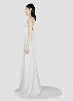 ANN DEMEULEMEESTER X-long Flared Dress
