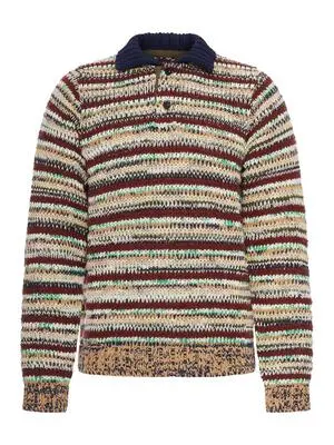 Sacai Cotton Knitted Pullover - Multicolor