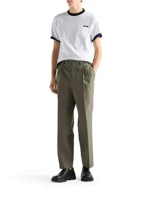 Prada Reversible Cotton T-shirt - Multicolor