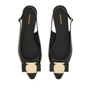 FERRAGAMO Ballet Flats - Black