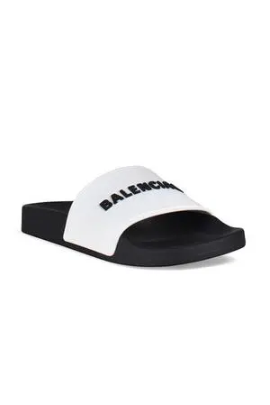 Balenciaga Slides - White