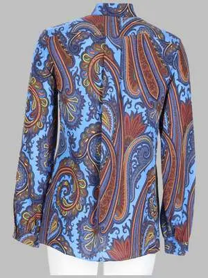 Etro Camicia Con Stampa Paisley