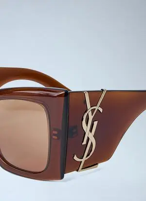 Saint Laurent Sl M119 Cat-eye Sunglasses - Brown