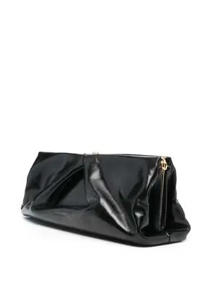 Dries Van Noten Large Leather Clutch Bag