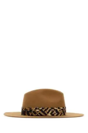 Fendi Felt Hat - Brown