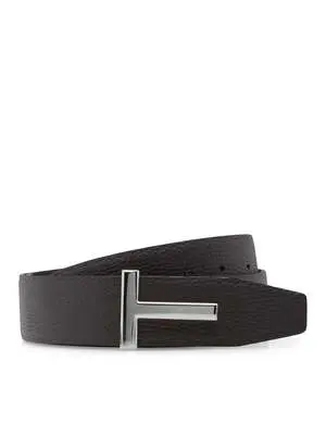 TOM FORD Hammered Leather Belt - Multicolor