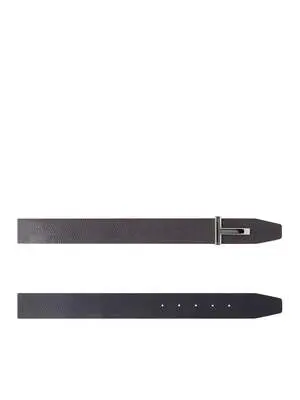 TOM FORD Hammered Leather Belt