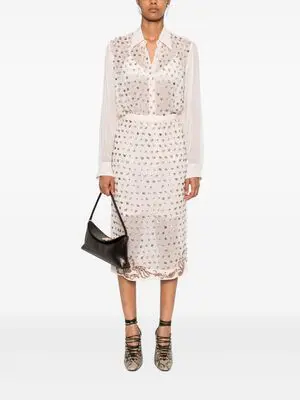 Dries Van Noten Sokna Embroidered Skirt - Multicolor