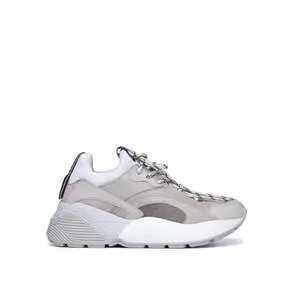 Stella McCartney Eclypse Alter Faux Suede Sneakers - Gray