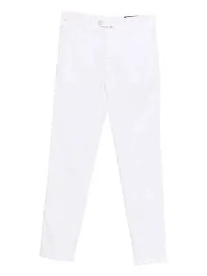 Kiton Buttoned Trousers - White