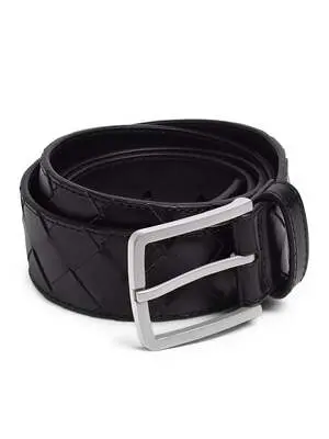 Bottega Veneta Braided Belt - Black