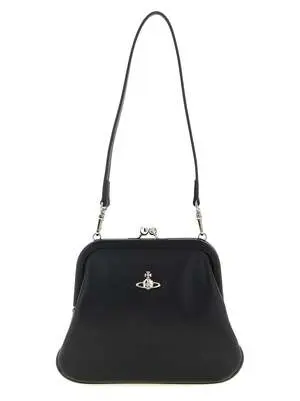 VIVIENNE WESTWOOD Polyurethane Clutch - Black