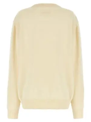 JIL SANDER Wool Sweater - White