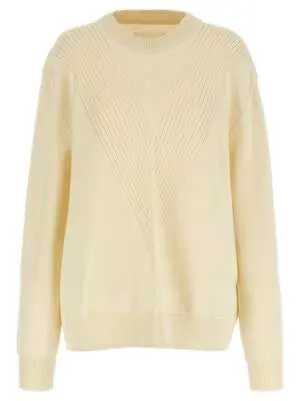JIL SANDER Wool Sweater - White