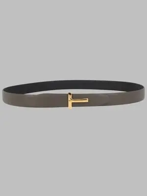 TOM FORD Cintura T Icon In Pelle Fiore - Multicolor
