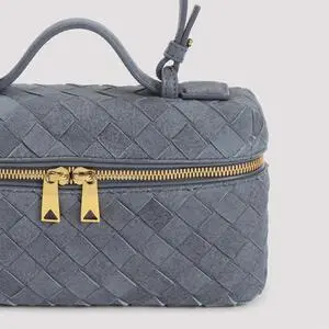 Bottega Veneta Bang Bang Intrecciato Handbag - Blue