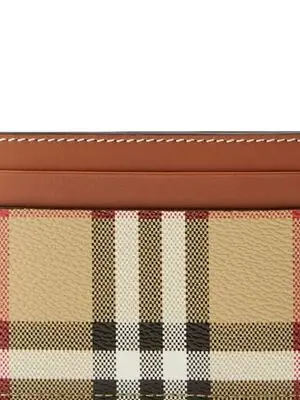 Burberry Sandon Check Card Case