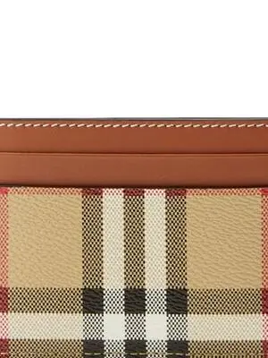 Burberry Sandon Check Card Case