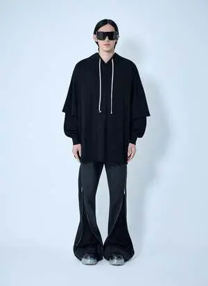 Rick Owens Cotton Hoodie - Black