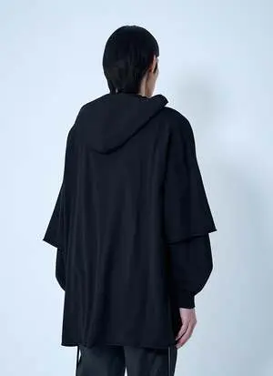 Rick Owens Cotton Hoodie - Black