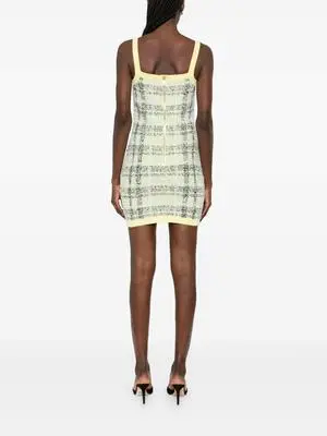 Balmain Short Dress With Buttons