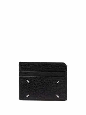 MAISON MARGIELA Portacarte Four Stitches Card Holder - Black