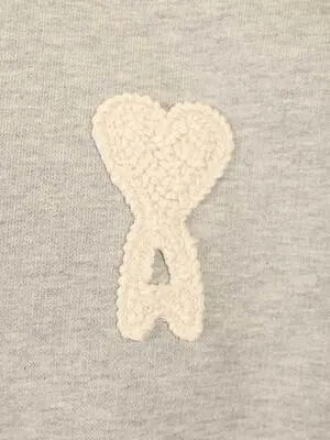 AMI Paris De Coeur Sweatshirt - Gray