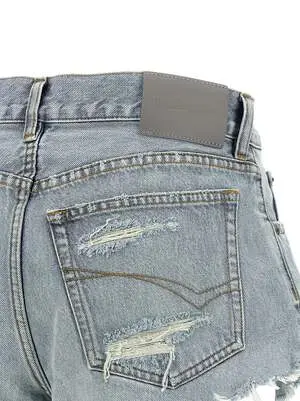 Balenciaga Denim Shorts