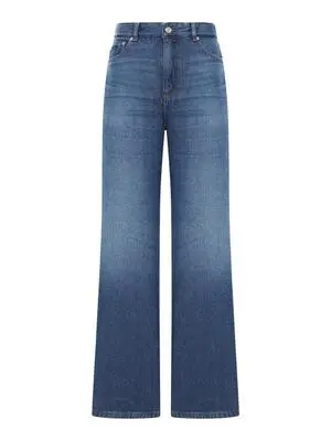 GANNI Izey Heavy Denim Jeans - Multicolor