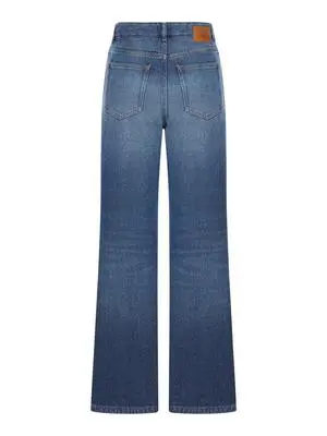 GANNI Izey Heavy Denim Jeans - Multicolor