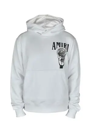 Amiri Crystal Ball Graphic Hoodie - White