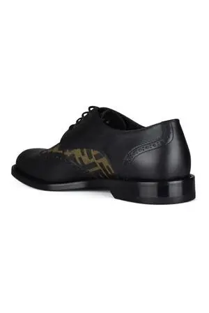Fendi Leather Derbies