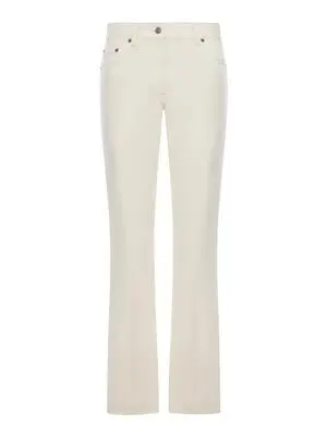 Valentino Garavani Five-pocket Flare Trousers - Cream