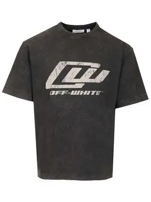 Off-White Racing Skate T-shirt - Black