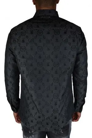 Philipp Plein Ls Monogram Shirt