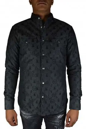 Philipp Plein Ls Monogram Shirt